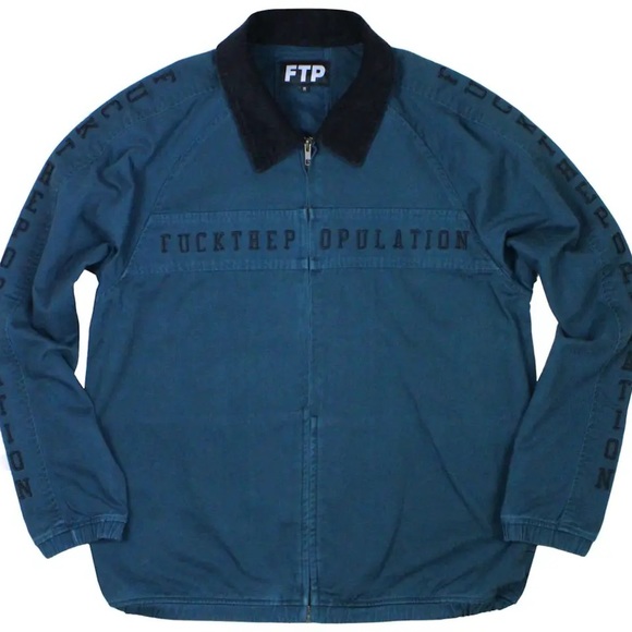 FTP | Jackets & Coats | Ftp Spell Out Work Jacket | Poshmark